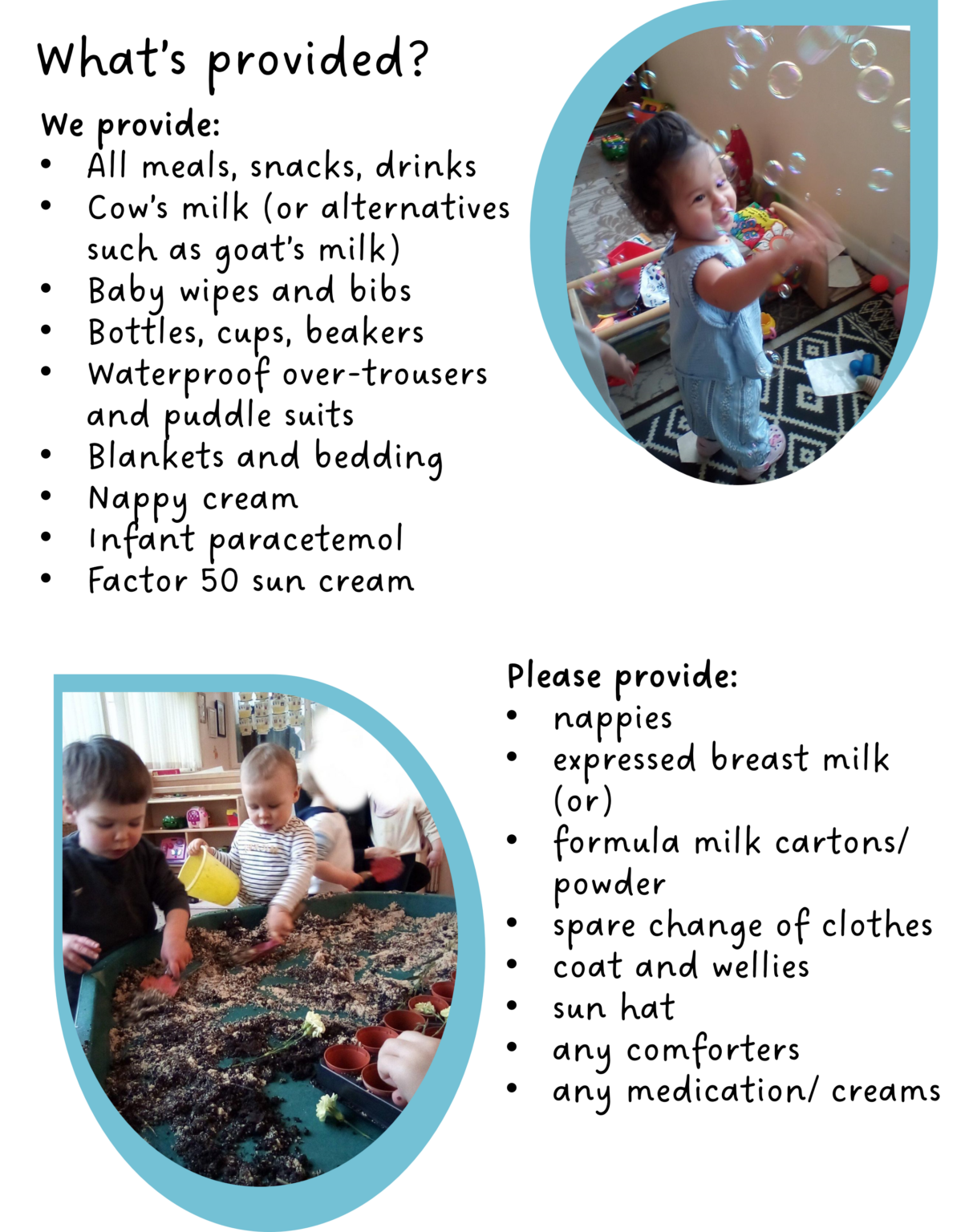 Baby Unit – Blue Bell Woods Day Nursery